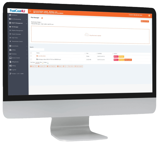 FastCast4u | Start Your own radio station with Us!